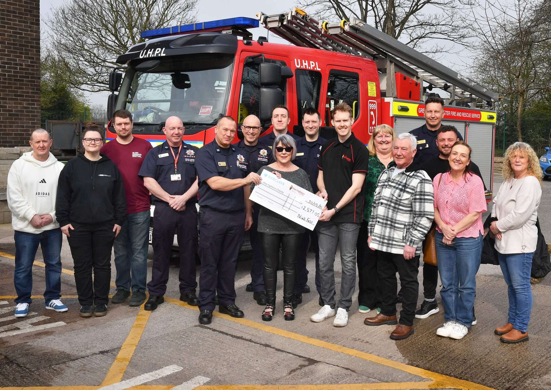 FIRE FIGHTERS CHARITY BENEFITS FROM NIALLFEST 2026