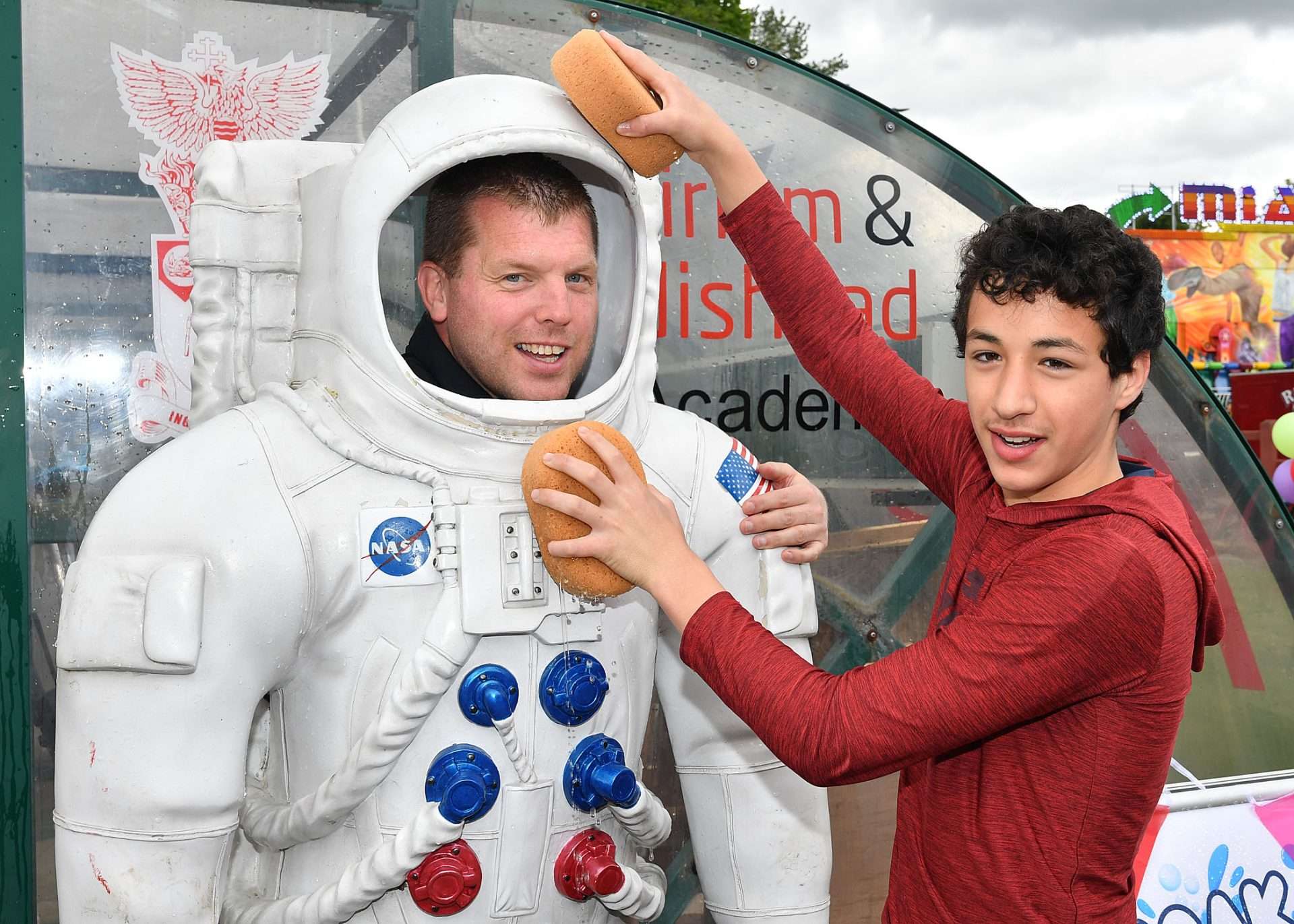 SPORTS, SNAKES AND SOAK A TEACHER AT ACADEMY FUN DAY